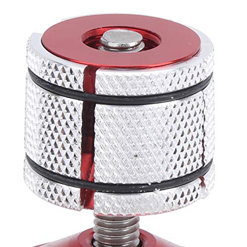 Pinsofy Bicycle Headset Screw, 2 Colors Aluminium Alloy Bicycle Expansion Screw, for Mountain Bike Bike(red)