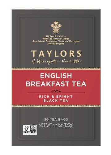 Taylors of Harrogate English Breakfast, 50 Teabags