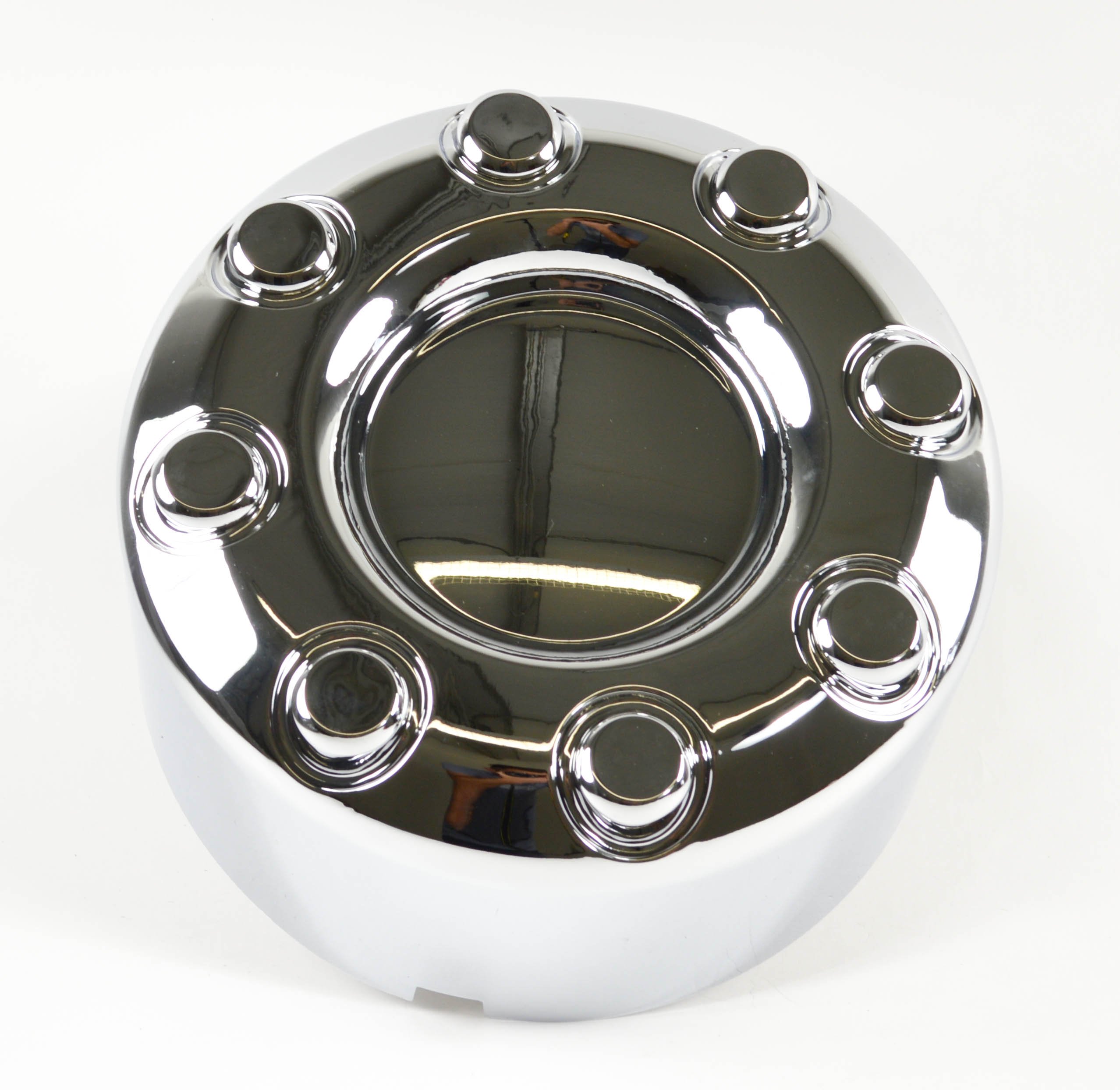 One New Chrome Rear DRW Wheel Center cap for 2005-2017 Ford F350 Dually Pickup Truck