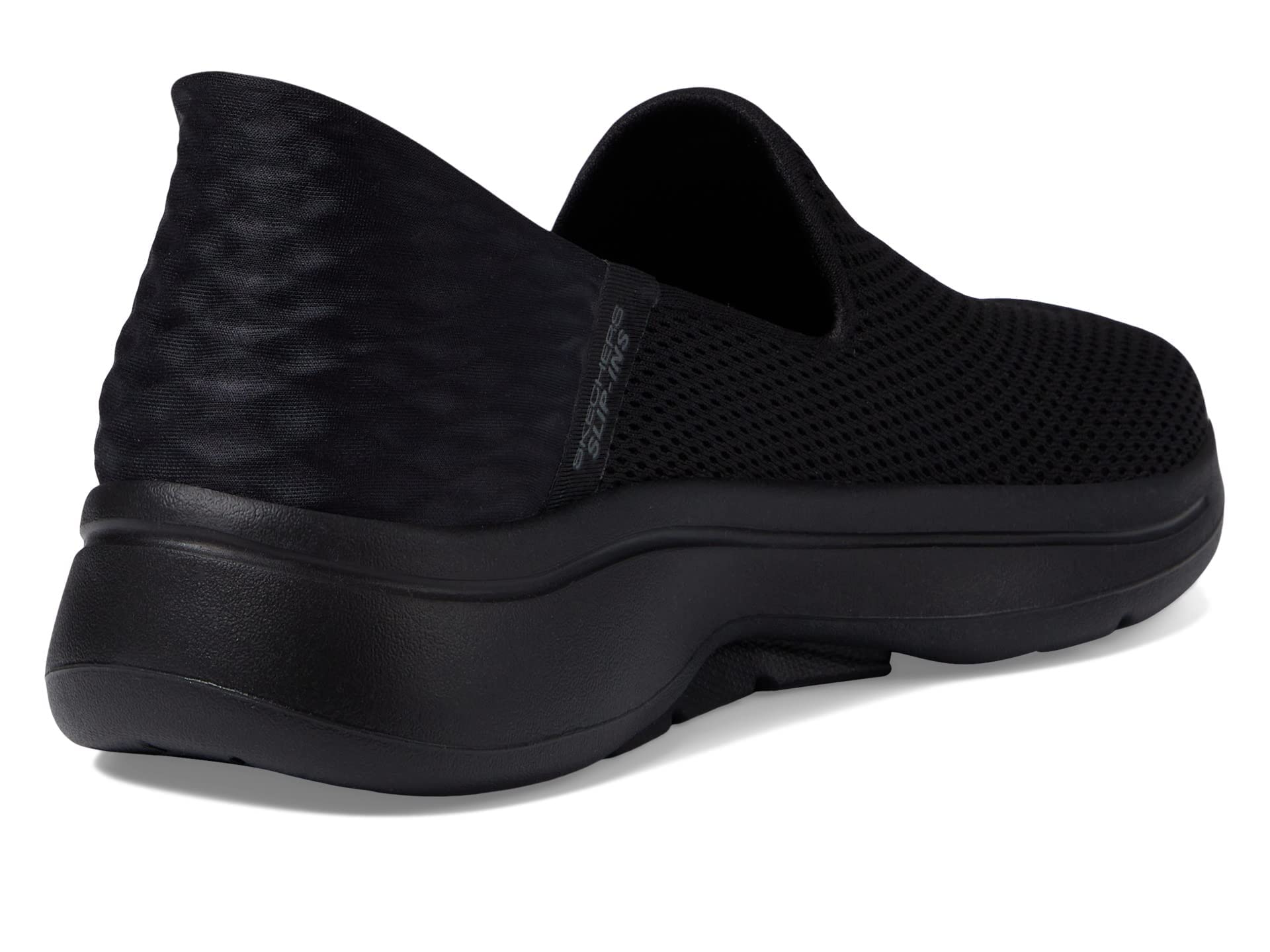 Skechers Go Walk Arch Fit Summer Views Hands Free Slip-Ins Black 9 B (M)