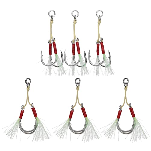 Yuuloo Multifunction Convenient 2set Fish Hook Reusable Incisive Lure Bait Barbed Hooks Kit Accessories Fishing Tools Easy to Clean(1)
