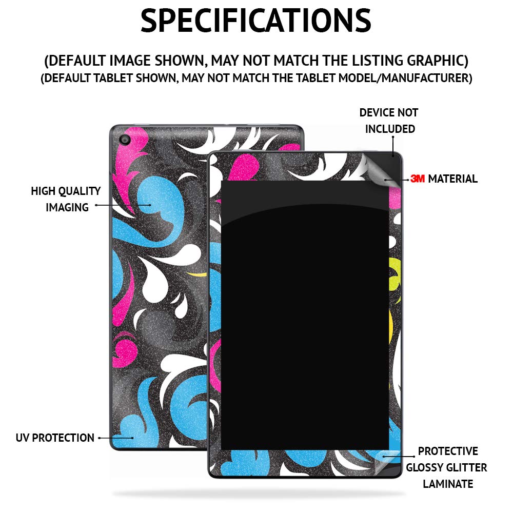 MIGHTY SKINS MightySkins Glossy Glitter Skin for Microsoft Surface Duo - Imaginary | Protective, Durable High-Gloss Glitter Finish | Easy to Apply, Remove, and Change Styles | Made in The USA