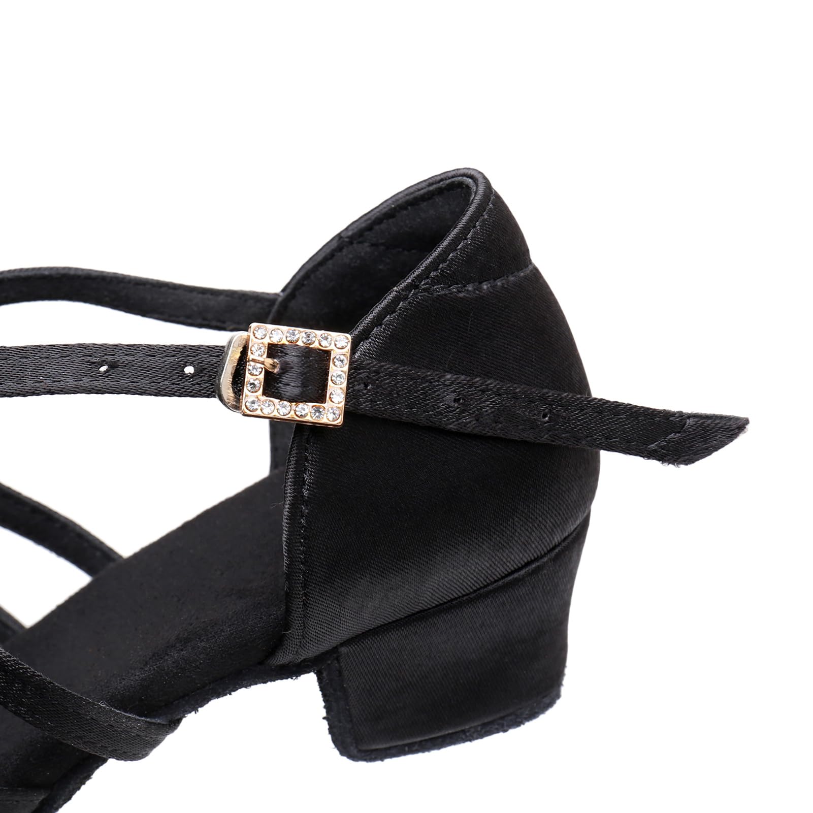Rosefinch Women's Professional Latin Modern Tango Salsa Dance Shoes for Women Ballroom Party Dance Practice Performance Shoes-Heel 1.3inch(3.5cm)