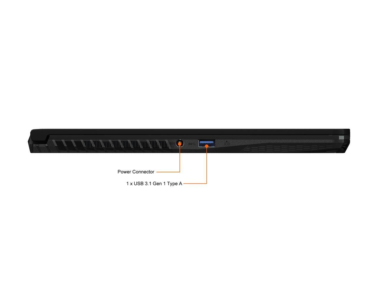 MSI GF63 Thin 10SCXR-22 Series Gaming Laptop, 15.6" 60Hz Refresh Rate IPS, Intel Core i5-10300H (2.50 GHz), NVIDIA GeForce GTX 1650, 8 GB DDR4, 256 GB PCIe SSD, Windows 10 Home - Black (Renewed)