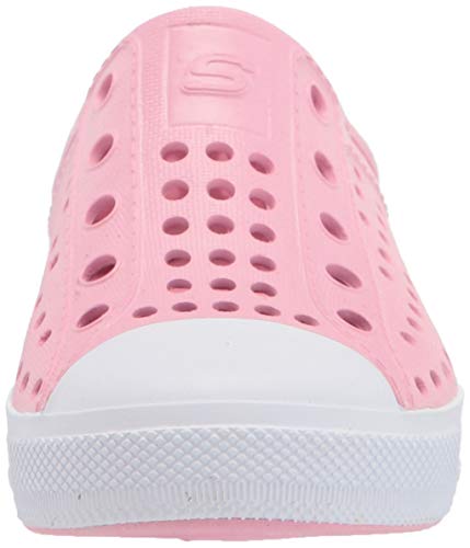 Skechers Girl's Foamies Guzman Steps - Sun Princess sneaker, Light Pink, 6 Little Kid
