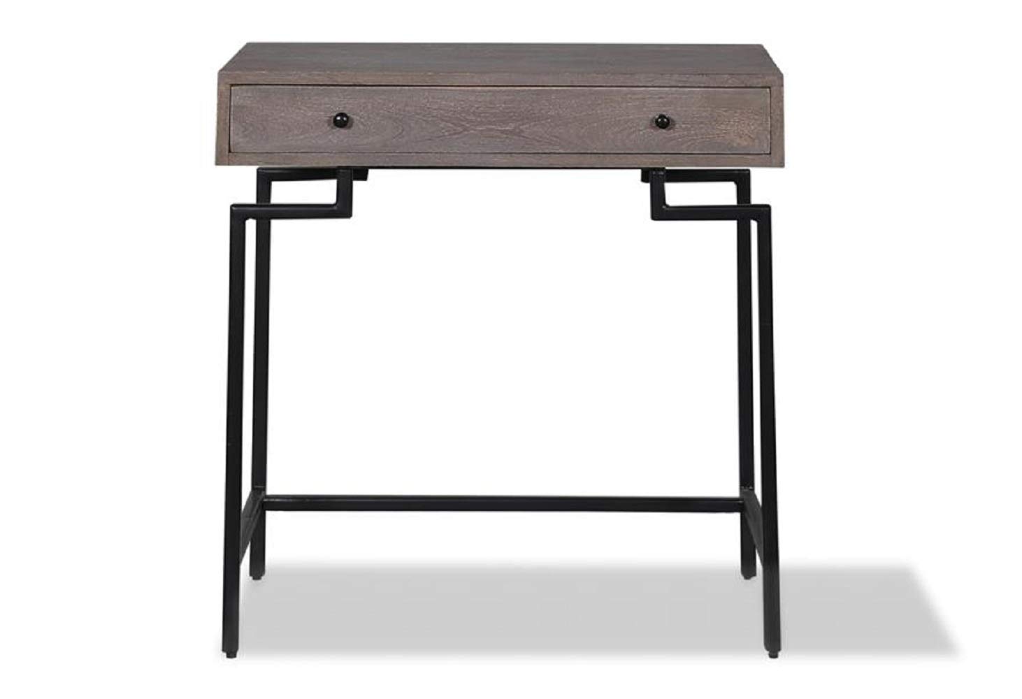 Posh Pollen Cambridge Writing Desk, Office Furniture Console Table, Grey