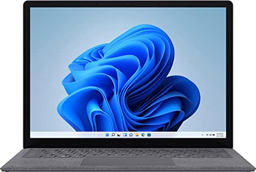 Microsoft Surface Laptop 4 15" Touchscreen, AMD Ryzen 7 4980U, AMD Radeon RX Vega 11, 8GB DDR4 RAM, 256GB SSD Storage, Windows 10 Home, Platinum (Renewed)