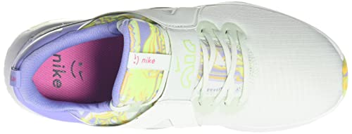 Nike Women's Air Max Bella Tr 5 shoe, Barely Green/Dark Smoke Grey, 7