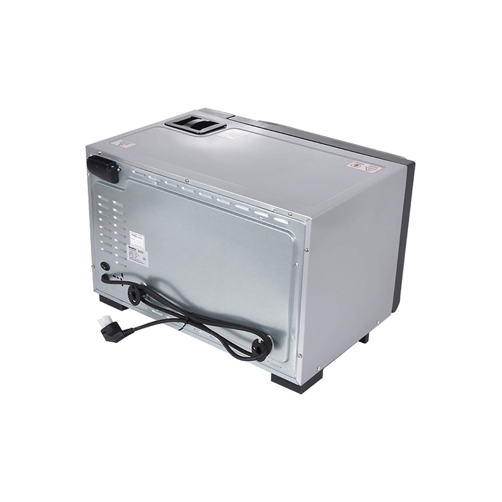Microwave Oven in Silver Tact Premium Convection Halogen Oven Cooker Built in Electric Single Oven Stainless Steel Ideal for Roasting,Baking