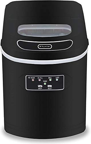 Whynter IMC-270MB Compact Portable 27 lb capacity-Black Ice Makers, One Size