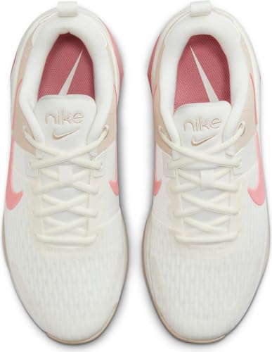 Nike Women's Air Zoom Bella 6 Sneakers, White Pink, 8.5
