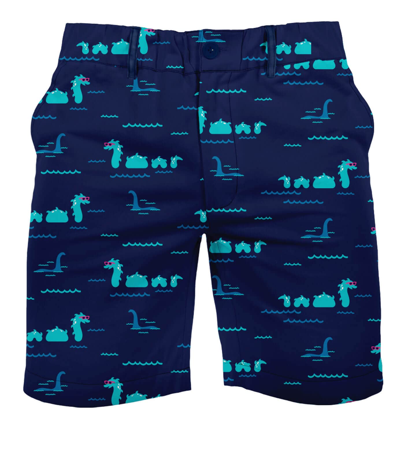 Tipsy Elves Rubber Ducky Golf Shorts Size Large