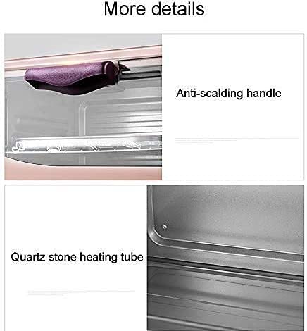 Mini Electric Oven Home Multifunctional Baking Oven Trifle Bread Hob Grill Home Small Baking Cake Pizza Oven 9L Mini Ovens (Pink) (Blue)
