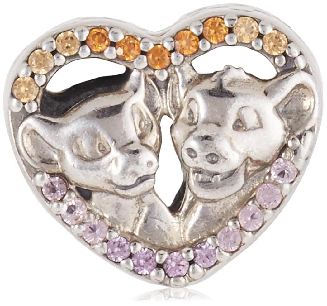 PANDORA Disney, Sparkling Simba & Nala Heart