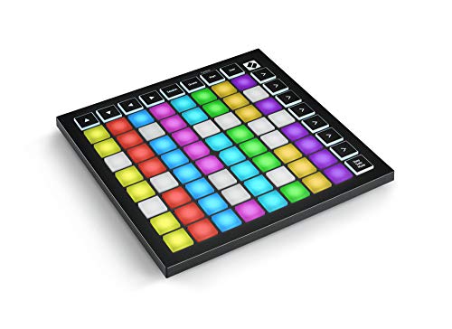 Novation Launchpad Mini [MK3] Grid Controller Bundle with USB Hub and Austin Bazaar Polishing Cloth