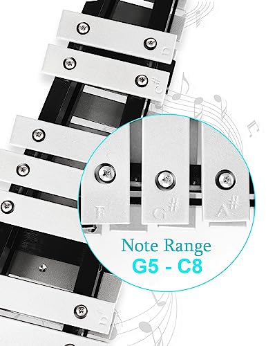Mr.Power 30 NOTES Foldable Glockenspiel Xylophone Vibraphone Percussion Instrument Musical Instrument with Mallet, Mallet Mute Cover, Carrying Bag, Carrying Box