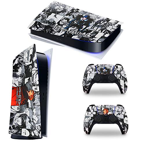PlayStation 5 Skin Set โ Dead Book - HD Printing Vinyl Skin Cover Protective for PS5 Standard Edition Console and 2 PS5 Standard Edition Controller