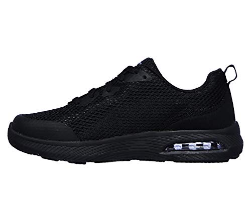Skechers Women's Work Relaxed Fit: Dyna-Air SR Slip Resistant Sneaker, Black, 9