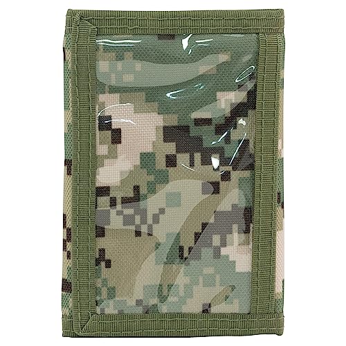 Mercury Tactical Gear Tri-Fold Wallet WDC, Camo, 5 inches