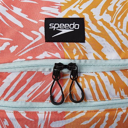 Speedo Durable,Heavy Duty, Printed Pink/Orange (Multicoloured), Talla única