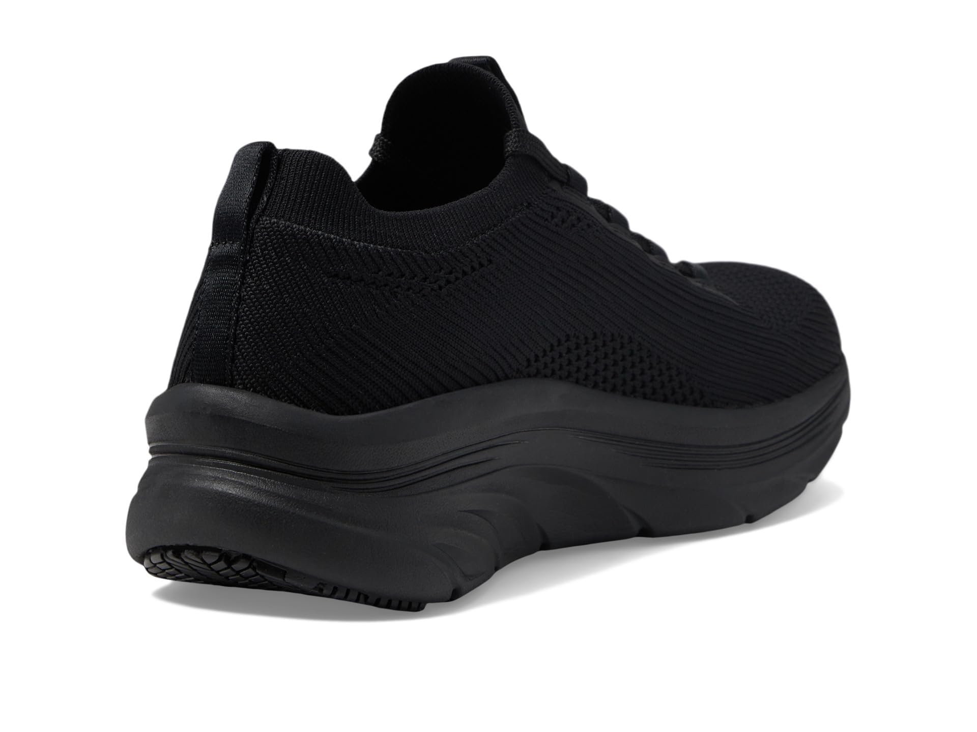Skechers Women's Slip on Athletic Styling Health Care Professional Shoe, 7 Black
