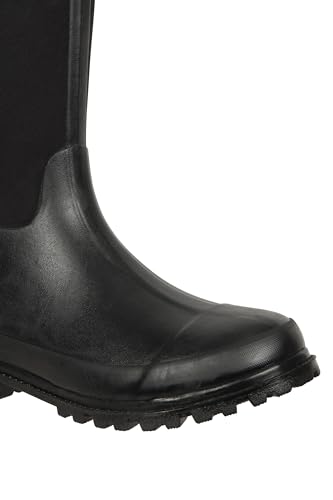Mountain Warehouse Mucker Mens Waterproof Boots -Neoprene Hiking Shoe Black 11 M US Men