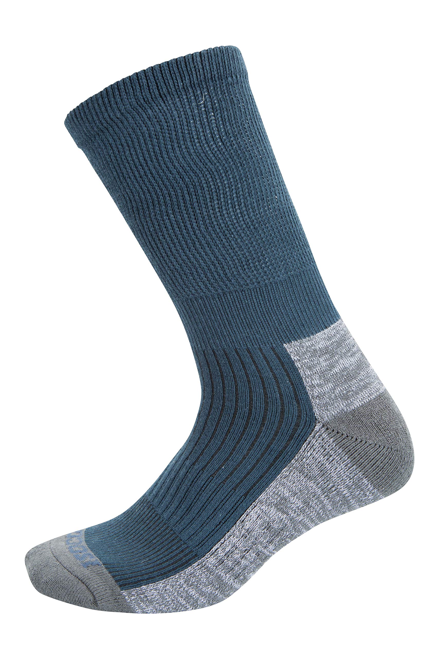 Mountain Warehouse IsoCool Hiker Socks - Winter Walking Socks Navy 8-12