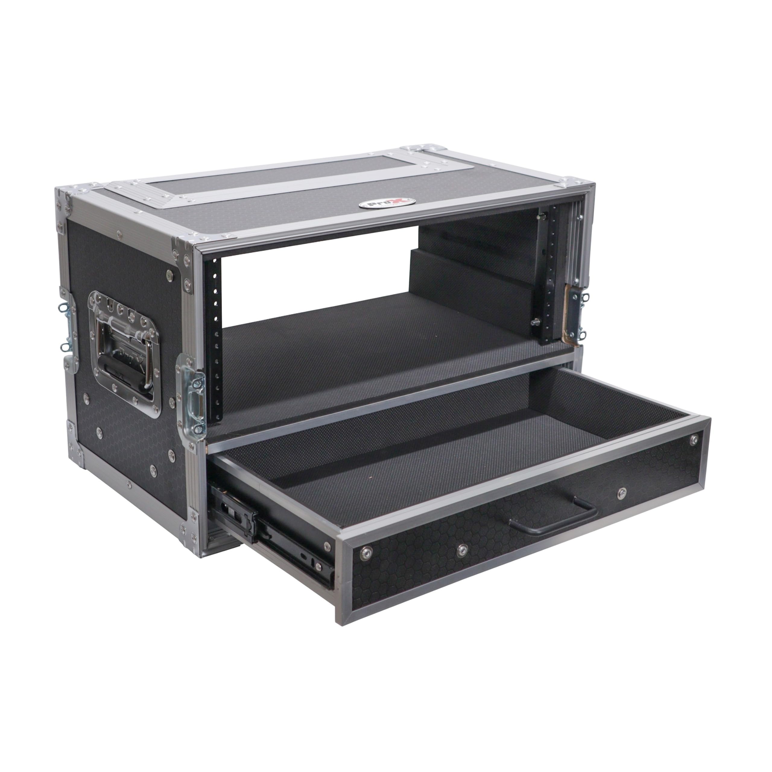 ProX XS-WM4U2DR ATA-style Rack Flight Case with Drawer - 4U