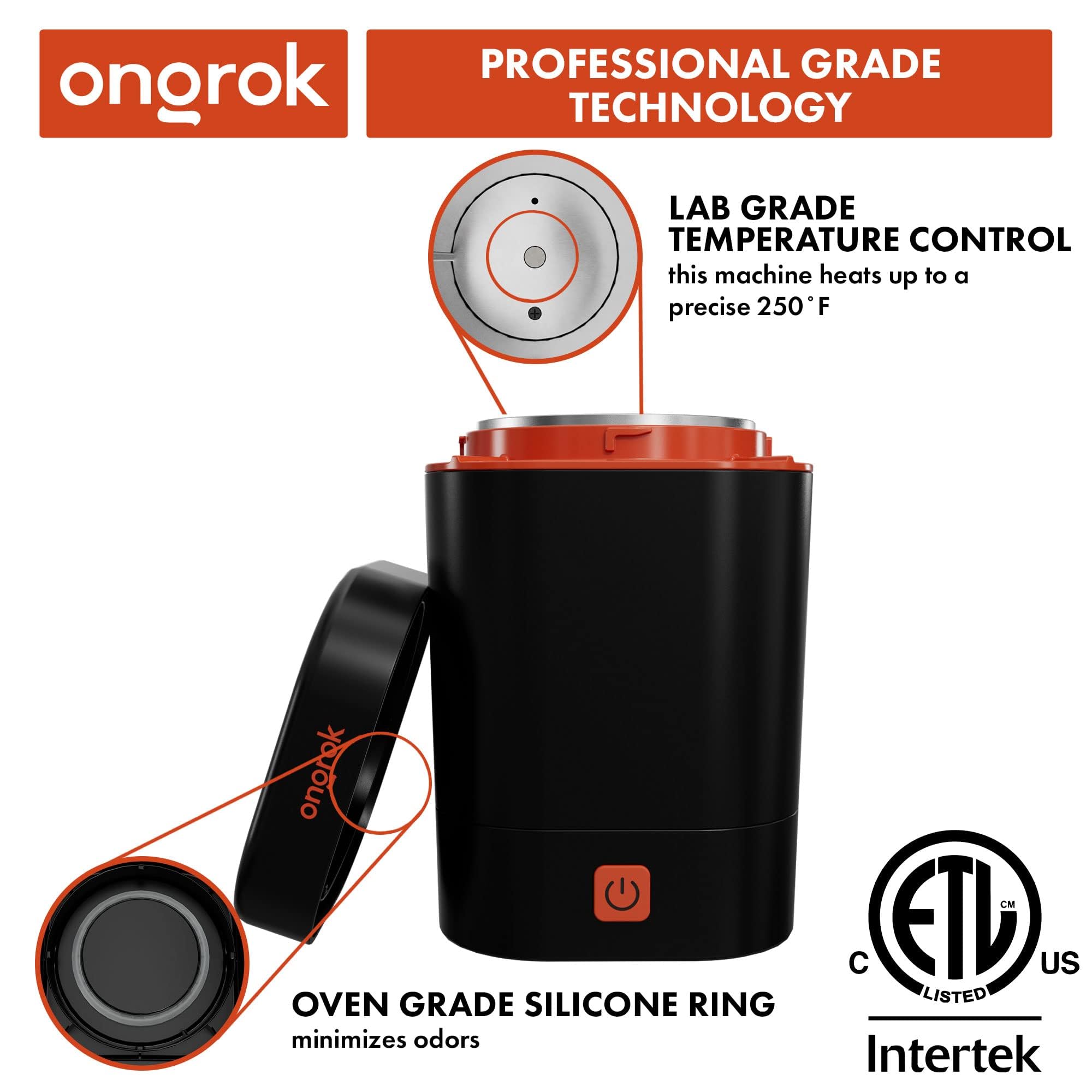 ONGROK Decarboxylator Machine for Herbs, Easy to Use, Decarb Box Device, Minimal Odor, Sleek Design, Durable Body