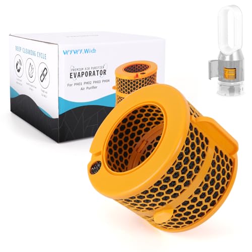 WYWY.Wide Air Purifier Carbon Fiber Evaporator Filter Replacement for Dyson PH01 PH02 PH03 PH04 PH3A Air Purifier Replacement Parts