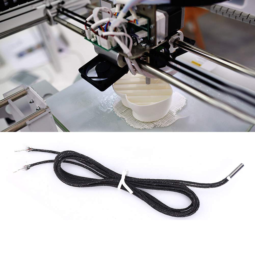 PT1000 Temperature Sensor Probe,3D Printer Temperature Probe,Temperature Probe Resistor 3D Printer Platinum Thermal Sensor
