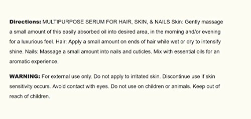 Nature's Truth Organic Rejuvinating Moroccan Argan Oil Serum, 2 Fluid Ounce
