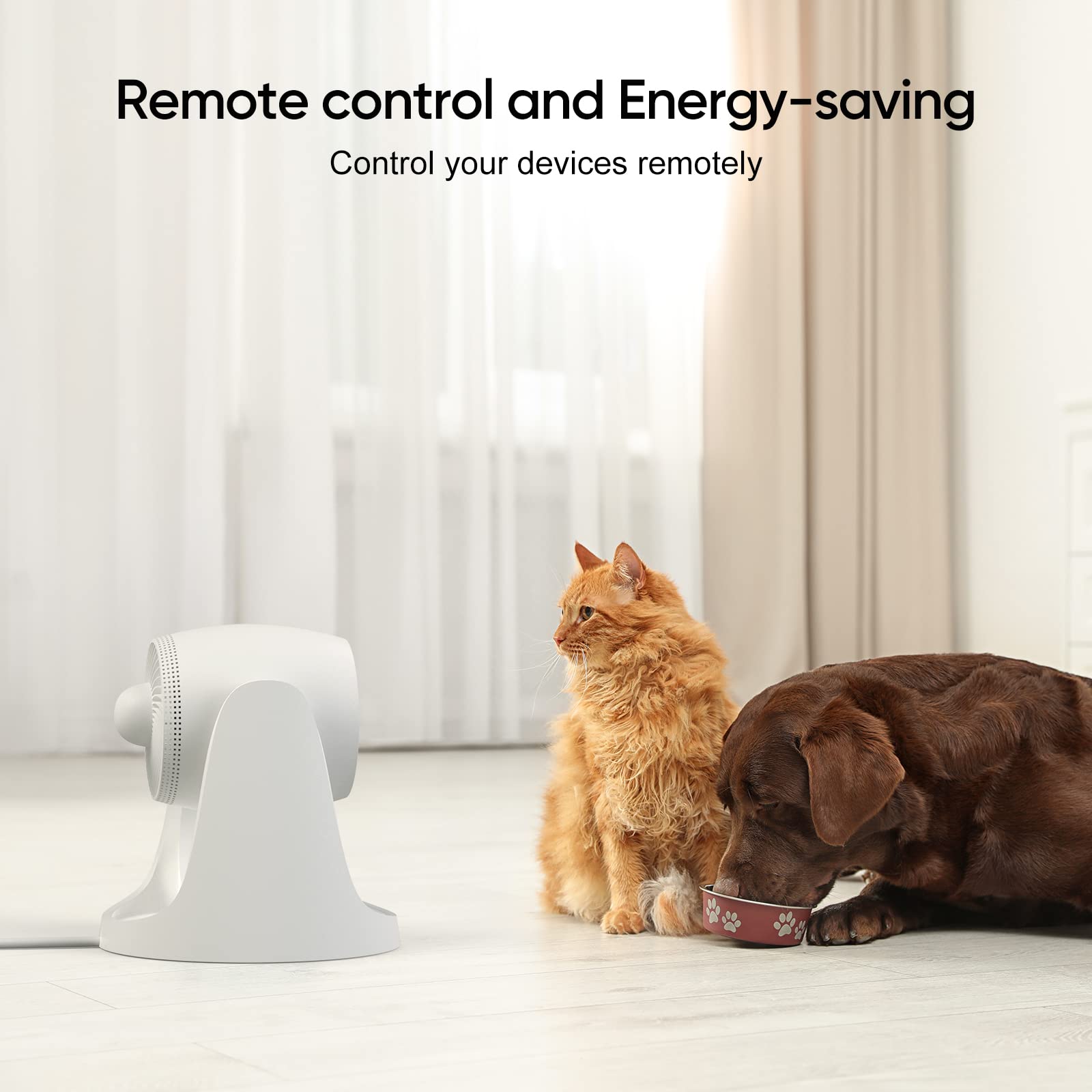 Onvis Smart Plug, Matter Over Thread, Compatible with Apple Home, Alexa & Google Home, ETL Certified, App and Voice Control, Grouping and Sharing,15A/1800W Max (4)