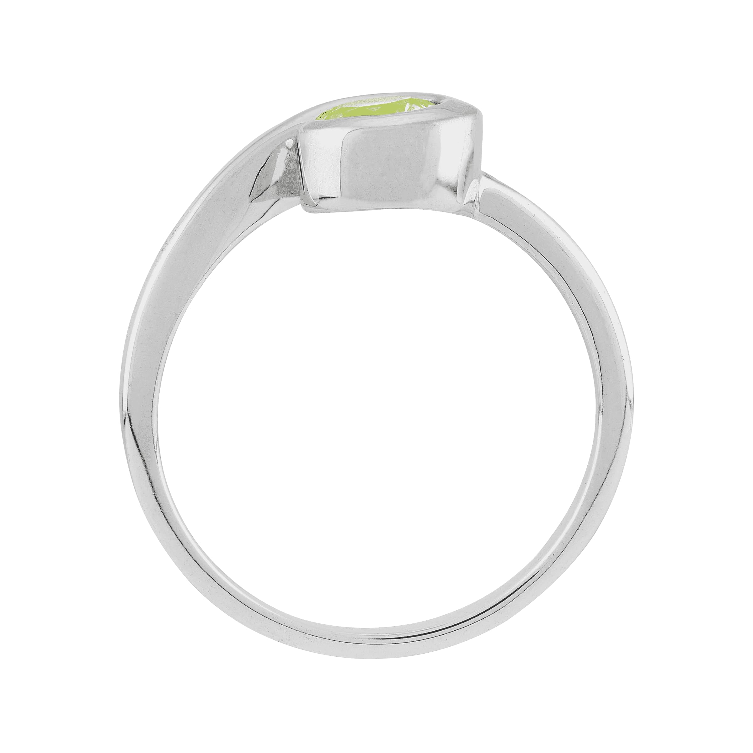 Silpada 'Another Trip Around the Sun' Natural Peridot Ring in Sterling Silver, Size 10, Size 10
