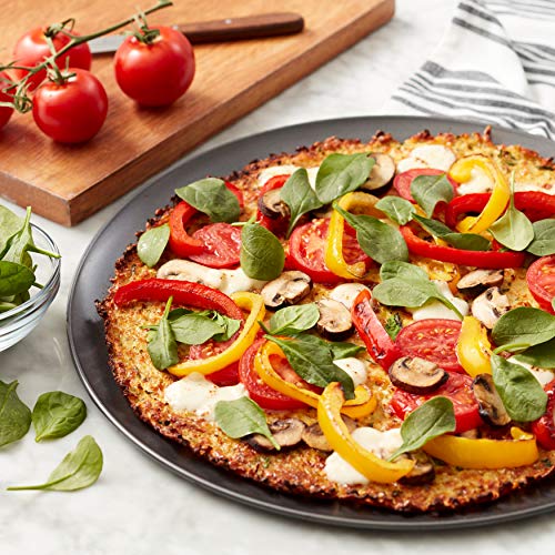 Wilton Perfect Results Premium Non-Stick Pizza Pan, Non-Stick Bakeware, Steel, 14-Inch.