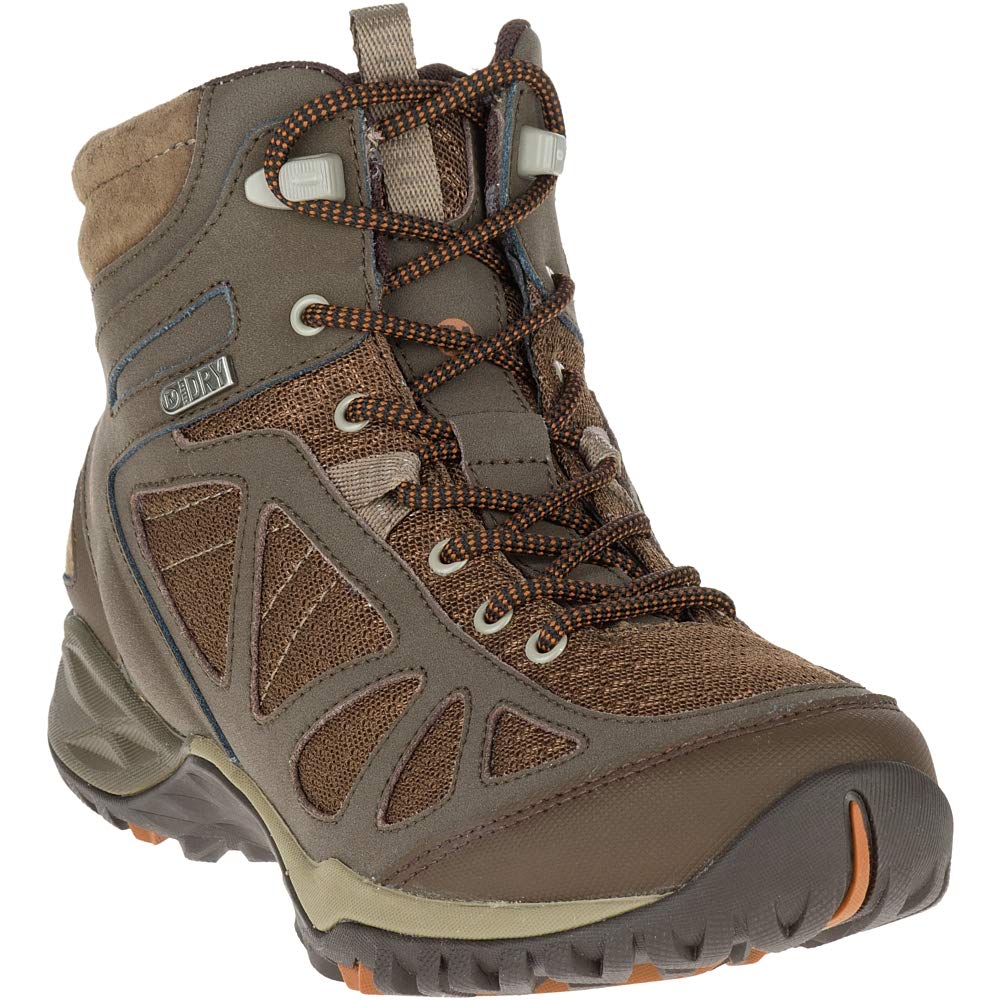 Merrell Women's Siren Sport Q2 Mid Waterproof Hiking Boot, Crown Blue, 11 M US