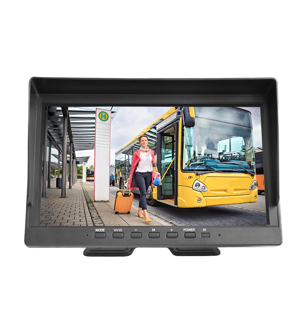 VSSTECH HD 10.1 inches VGA Car Monitor Screen for Mobile DVR