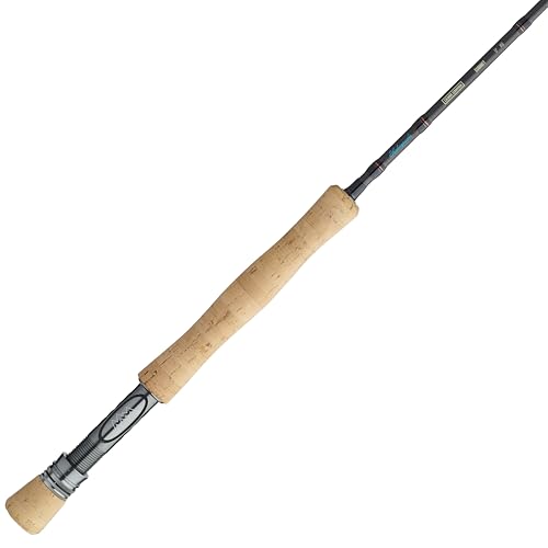 Shakespeare Cedar Canyon Summit Fly Fishing Rod, Black, 9' - 6wt - 4pc