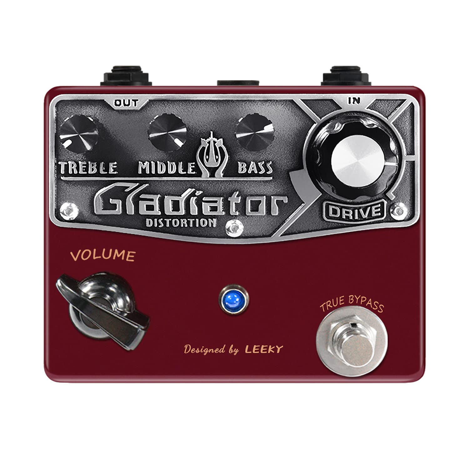 SanJune Gladiator Distortion Guitar Professional Effects Pedal