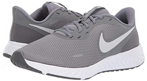 Nike Men's Revolution 5 Wide Running Shoe, Cool Grey/Pure Platinum-Dark Grey, 6.5 4E US