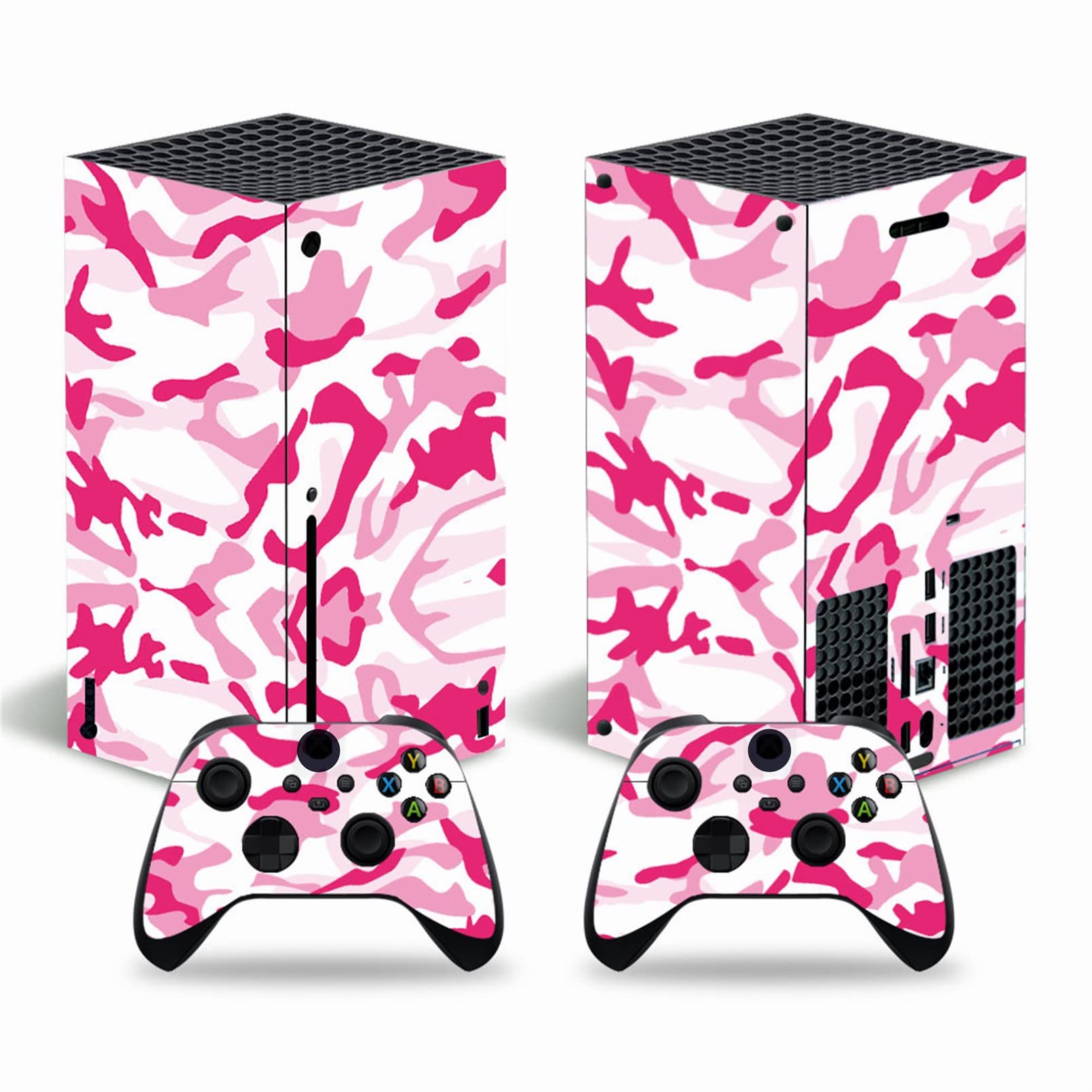 Top factory Skin Decal Protective Vinyl Skin Decal Cover for Series X Console Skins Wrap Sticker with Two Free Wireless Controller Decals 79945 Decal