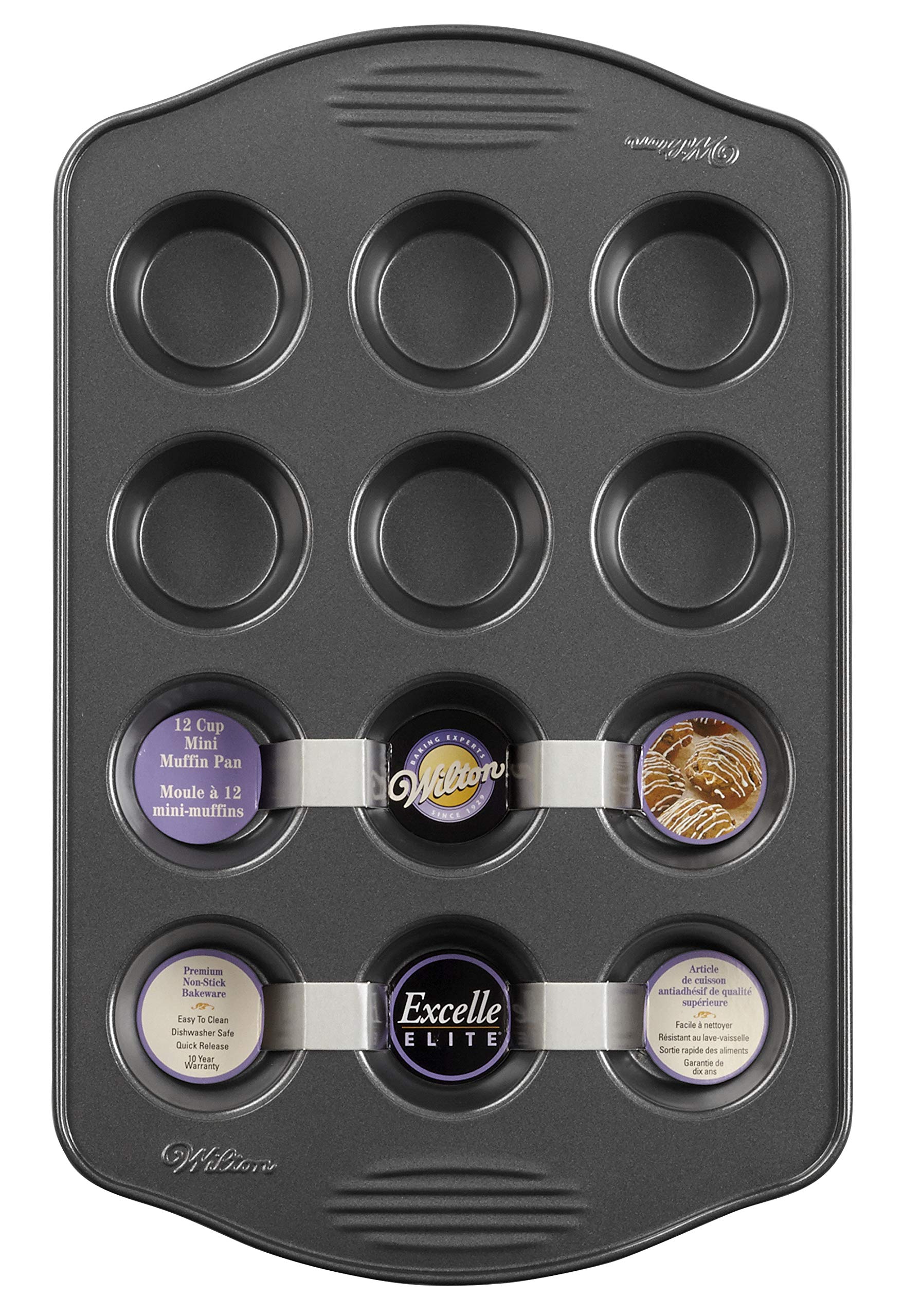 Wilton Excelle Elite 12-Cup Mini Muffin Pan