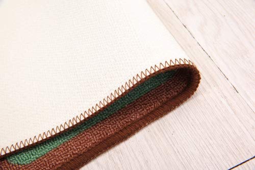 Seamersey Home and Kitchen Rugs 2 Pieces 4 Size Decorative Non-Slip Rubber Backing Doormat Runner Area Mats Sets