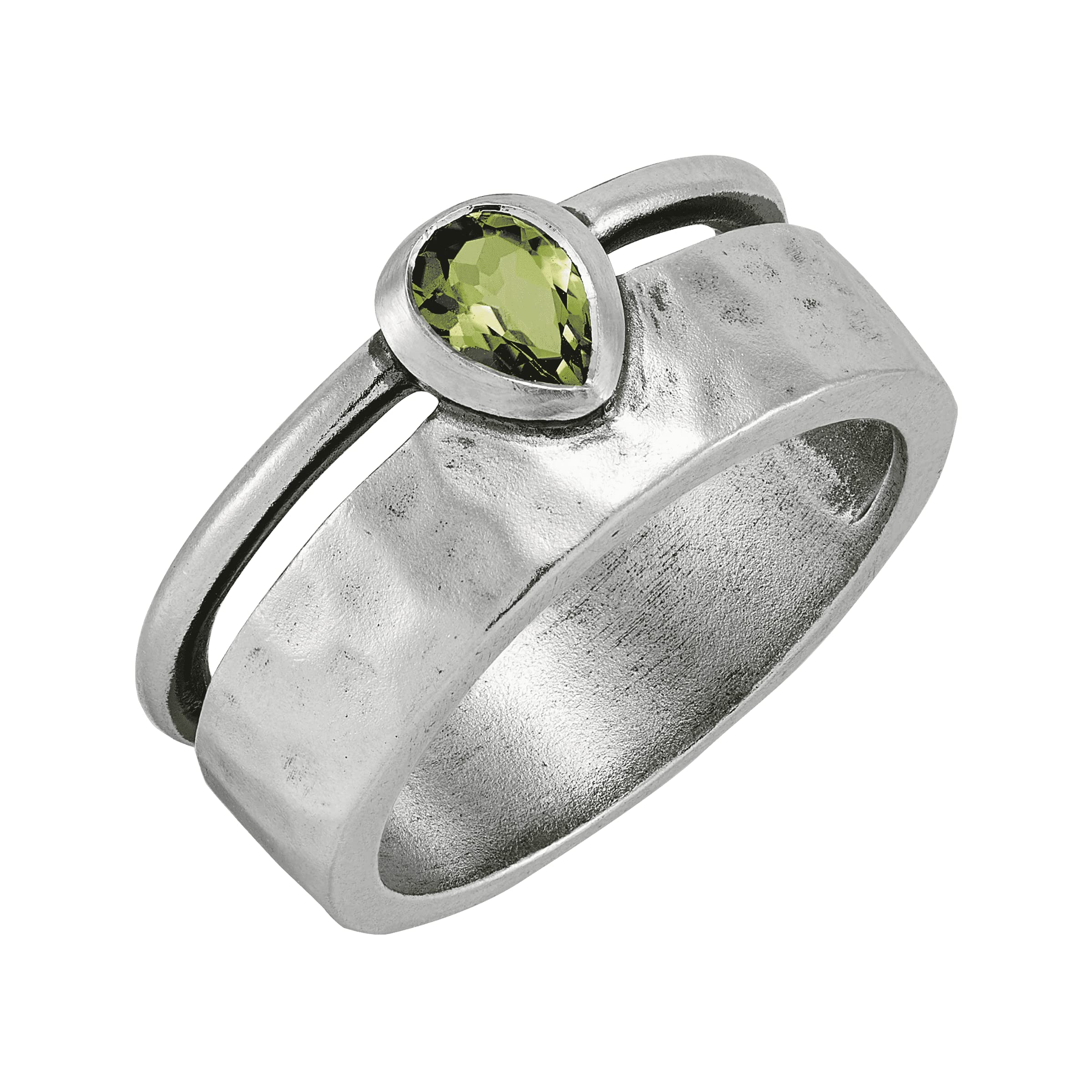 Silpada 'Steal the Spotlight' Peridot Ring in Sterling Silver, Size 10, Size 10