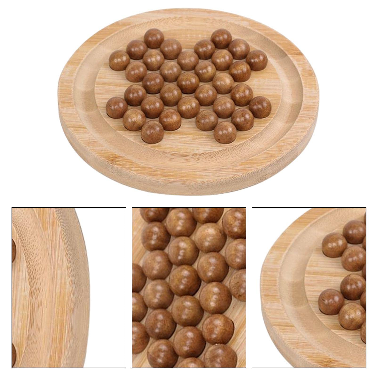 Xuyuan Wooden Chess Game - Single Chess Table Game,Easy to Play Classic Tabletop Games for Kids and Adults in Classroom, Home or Bar