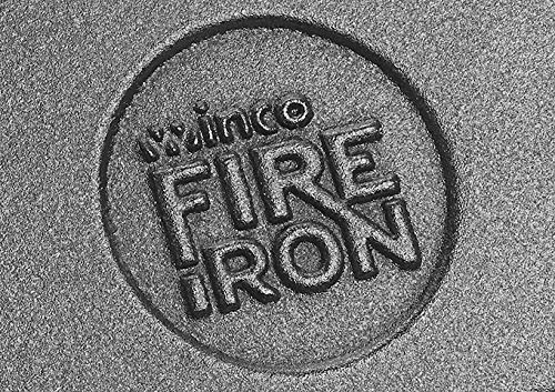 WINCO Cast Iron Server, 6-3/8″, Black