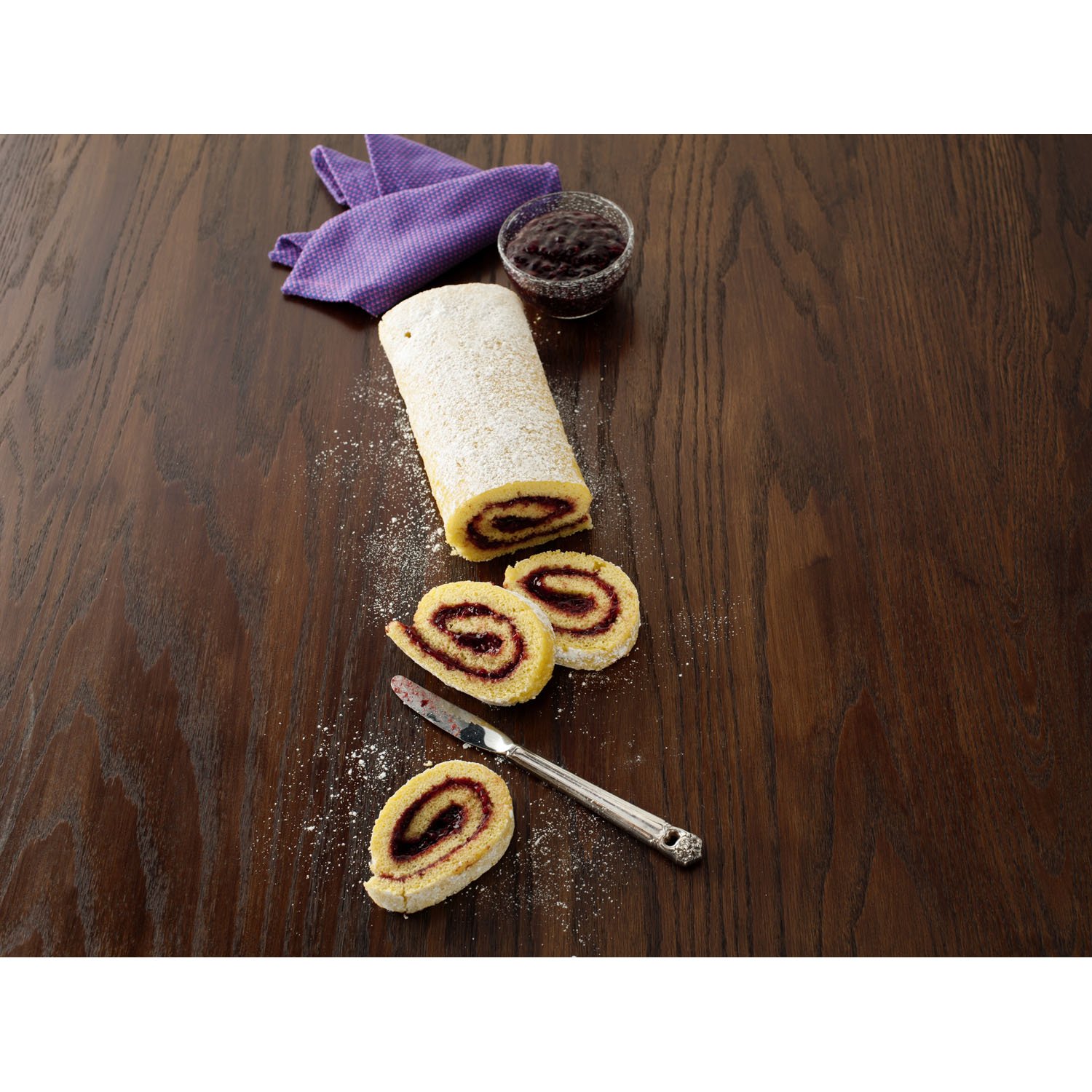 Nordic Ware 3 Piece Baker's Delight Set, 1 Pack, Aluminum & Natural Jelly Roll Pan