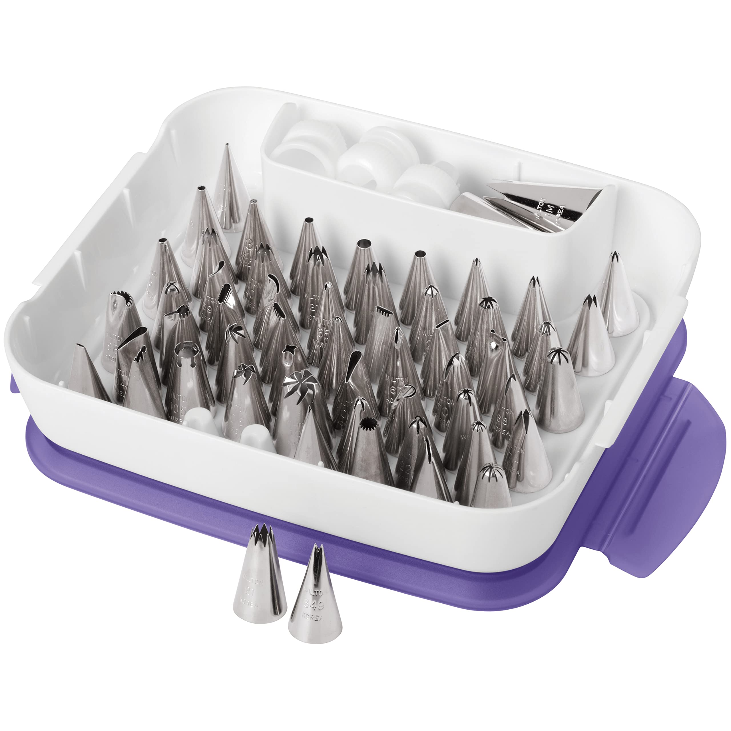 Wilton Tool Caddies, Assorted, White and Purple