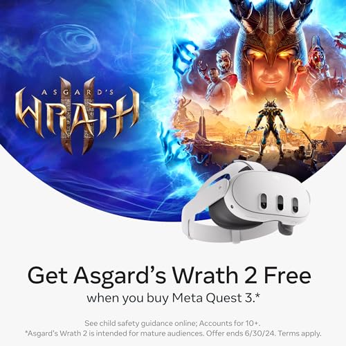 Meta Quest 3 128GB— Breakthrough Mixed Reality Headset — Powerful Performance