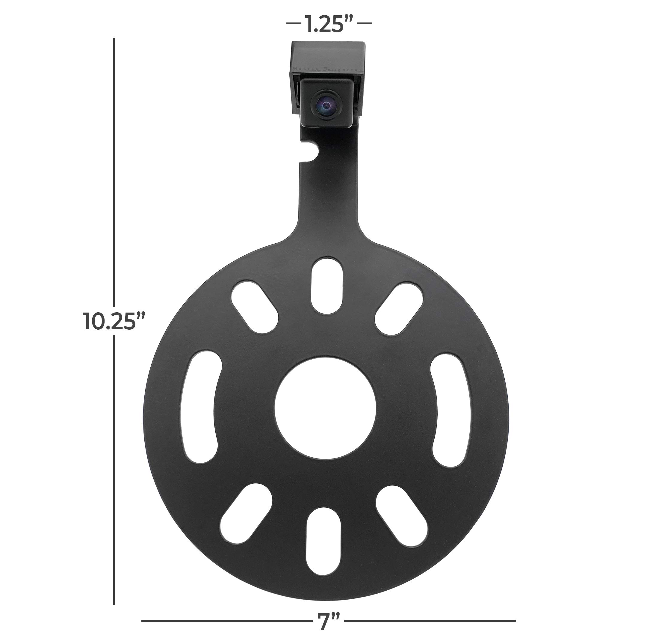 Master Tailgaters Replacement for Jeep Wrangler Spare Tire Mount Backup Camera with OEM Monitor Adapter